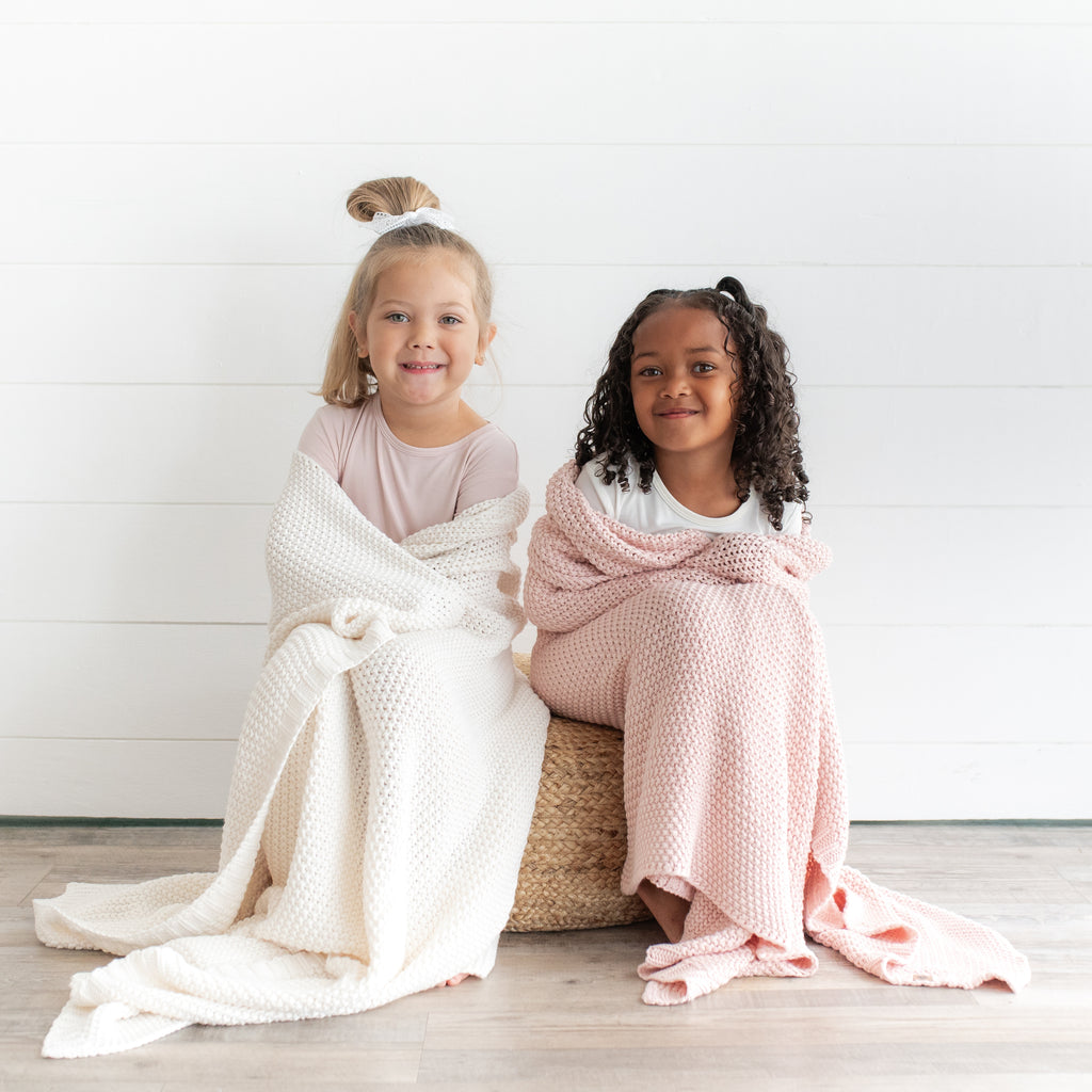 Chunky Knit Toddler Blanket | Bamboo Blanket | Kyte Baby
