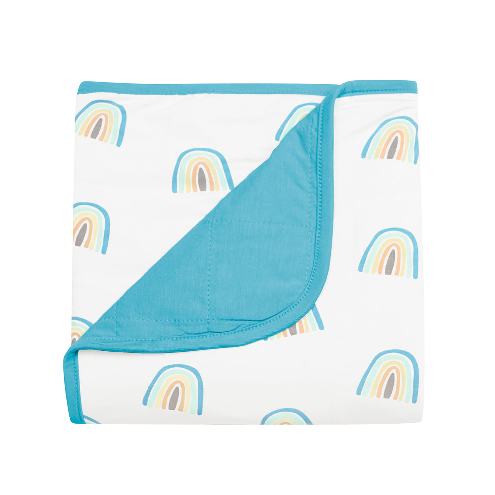 Baby Blanket in Makai Rainbow 1.0