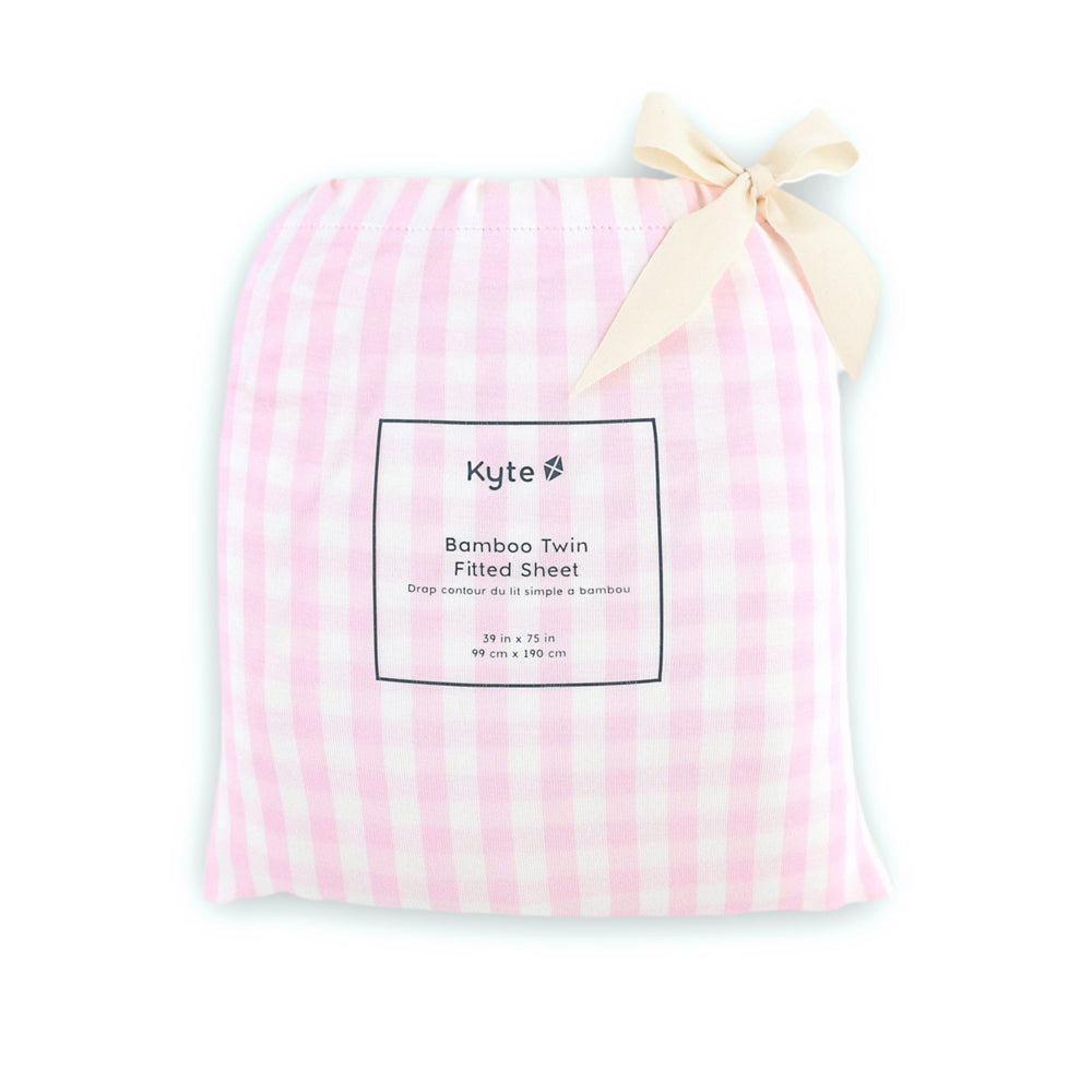 Twin Sheet in Small Sakura Stripe