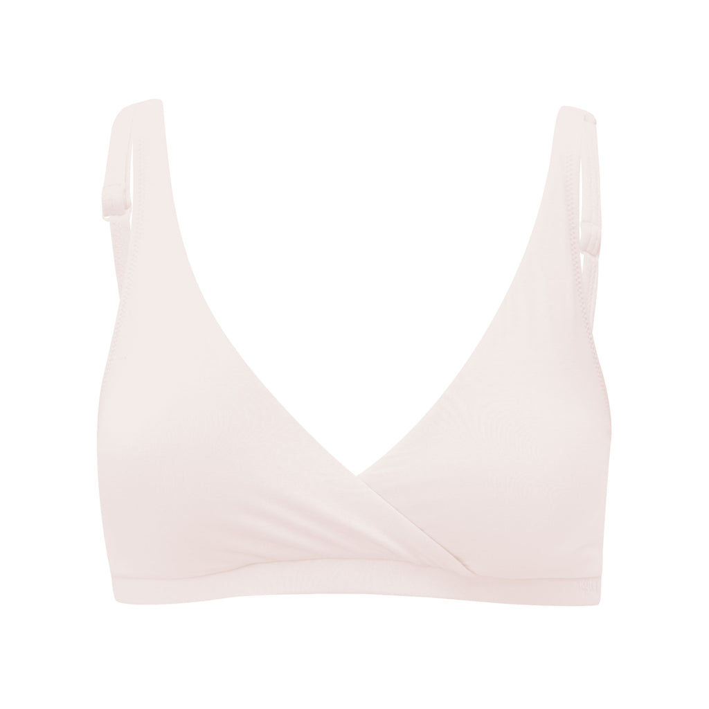 Women's Cross Front Bralette in Blonde | Kyte Baby