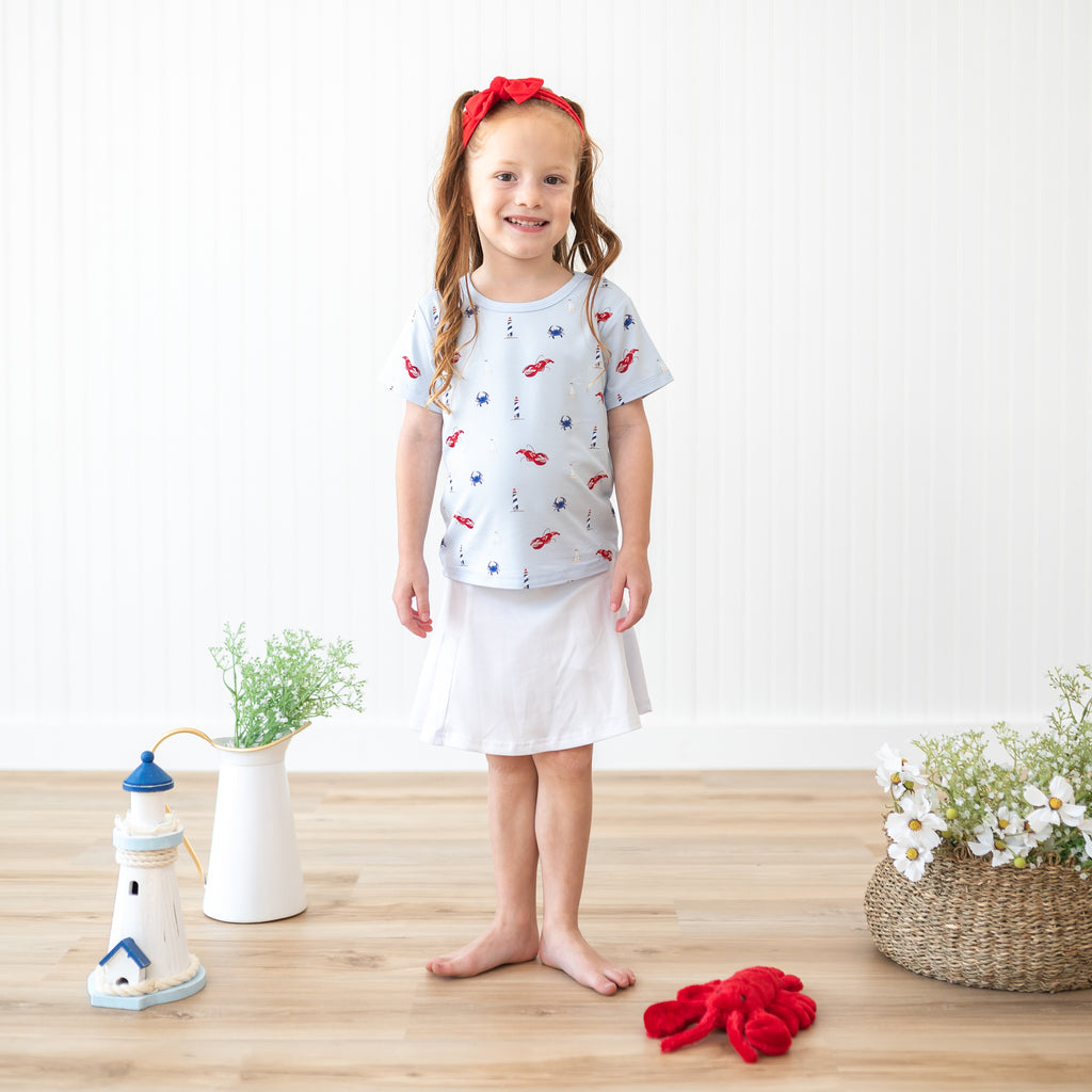 Toddler Basic Tee in Harbor
