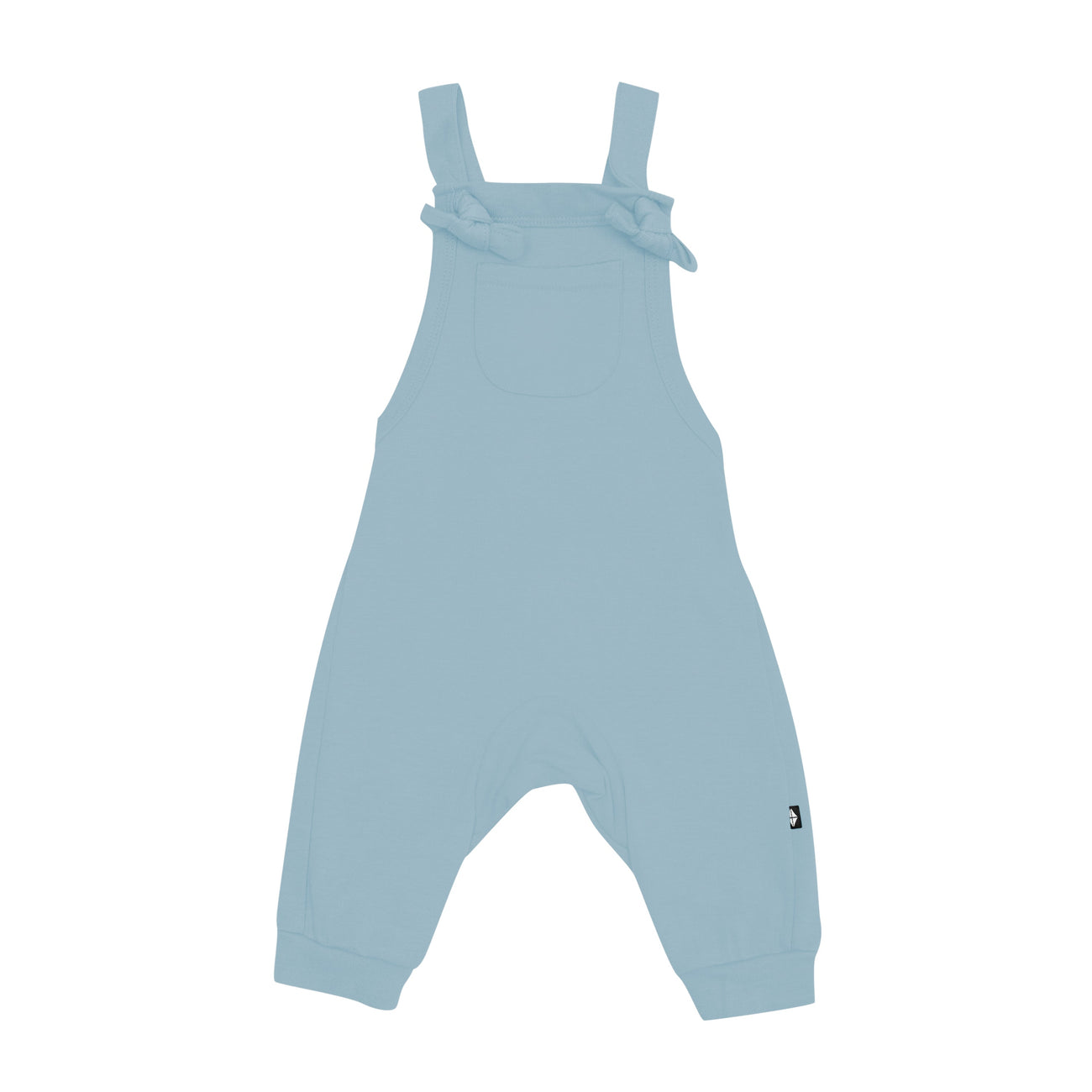 Bamboo Jersey Overall in Dusty Blue