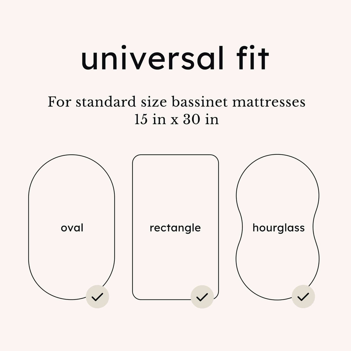 Oval Bassinet Sheet in Cloud | Bamboo Sheet | Kyte Baby