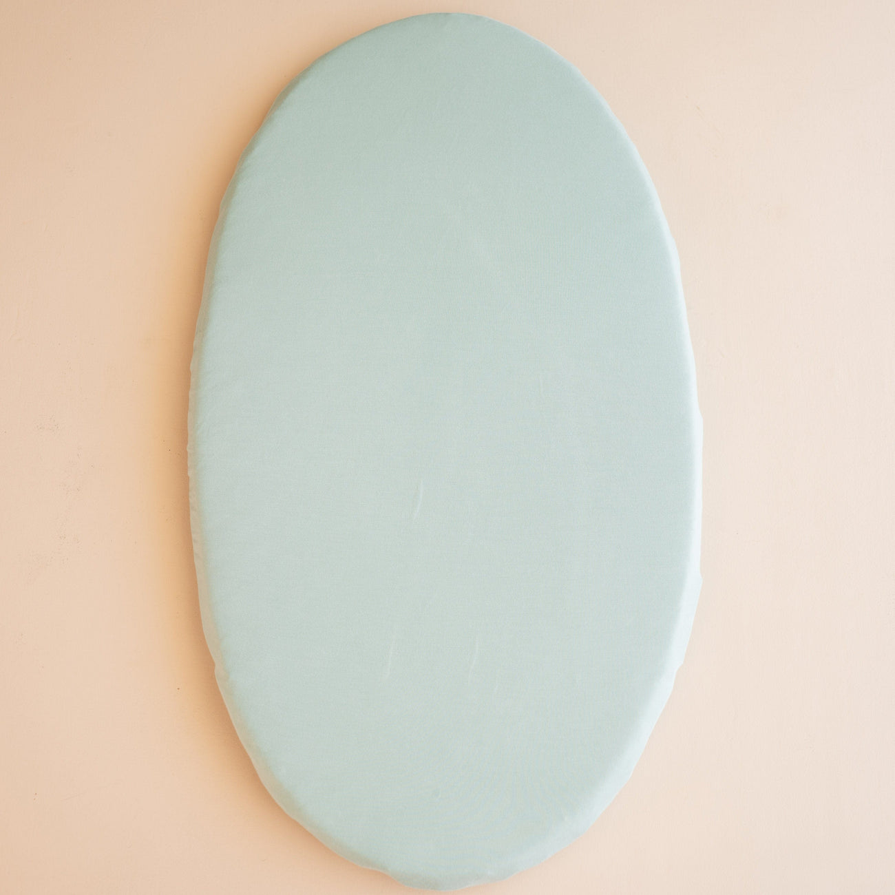 Oval Bassinet Sheet in Sage