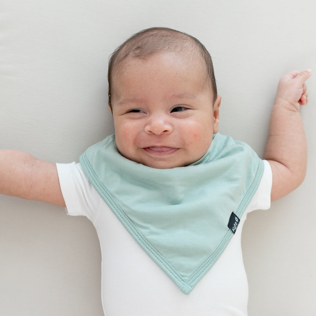 Baby Bib in Sage | Infant Bamboo Bib | Kyte Baby