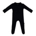 Ribbed Zipper Footie in Midnight | Footie Pajamas | Kyte Baby