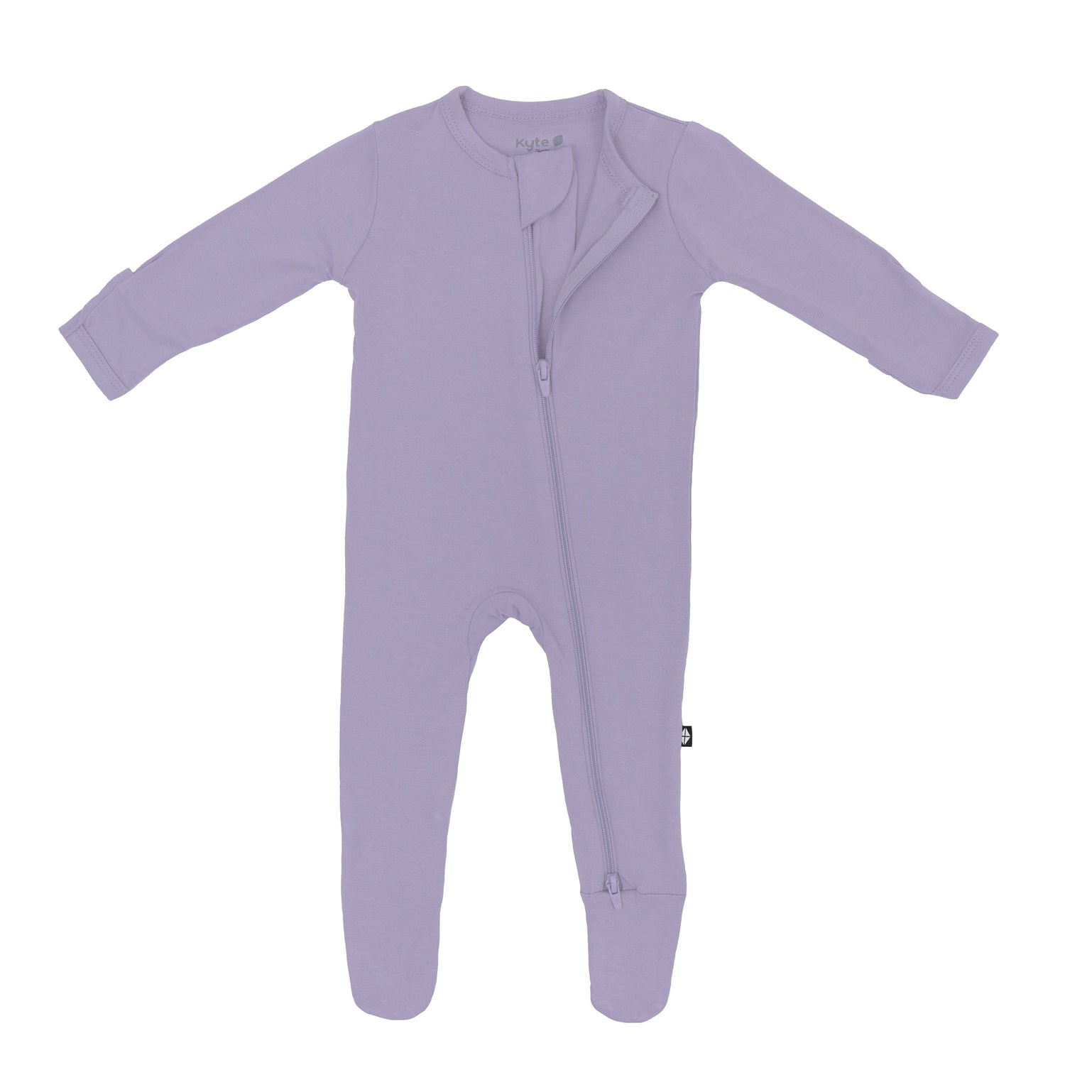 Shop Zippered Footie in Taro | Kyte Baby