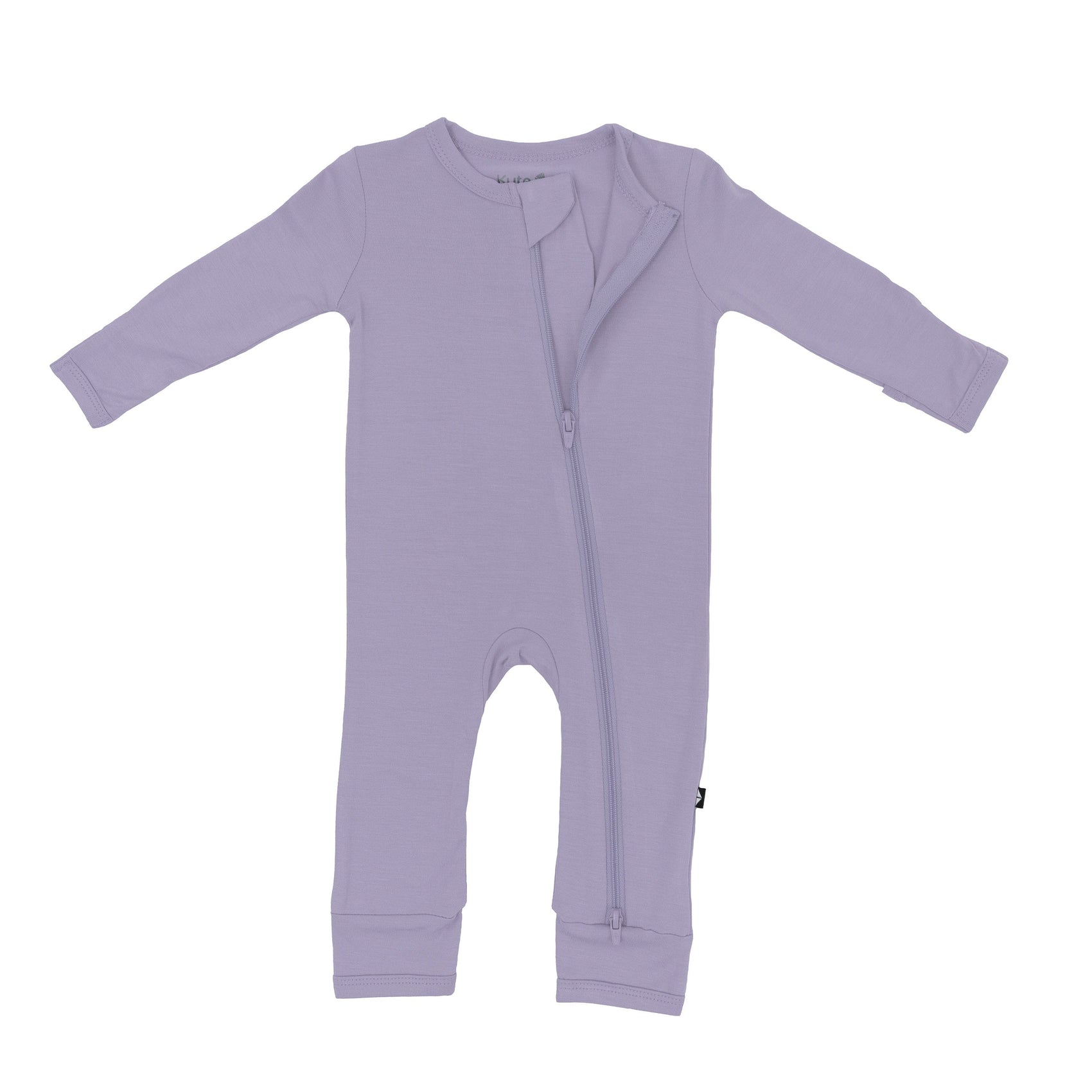 Zippered Romper in Taro | Romper Pajamas | Kyte Baby