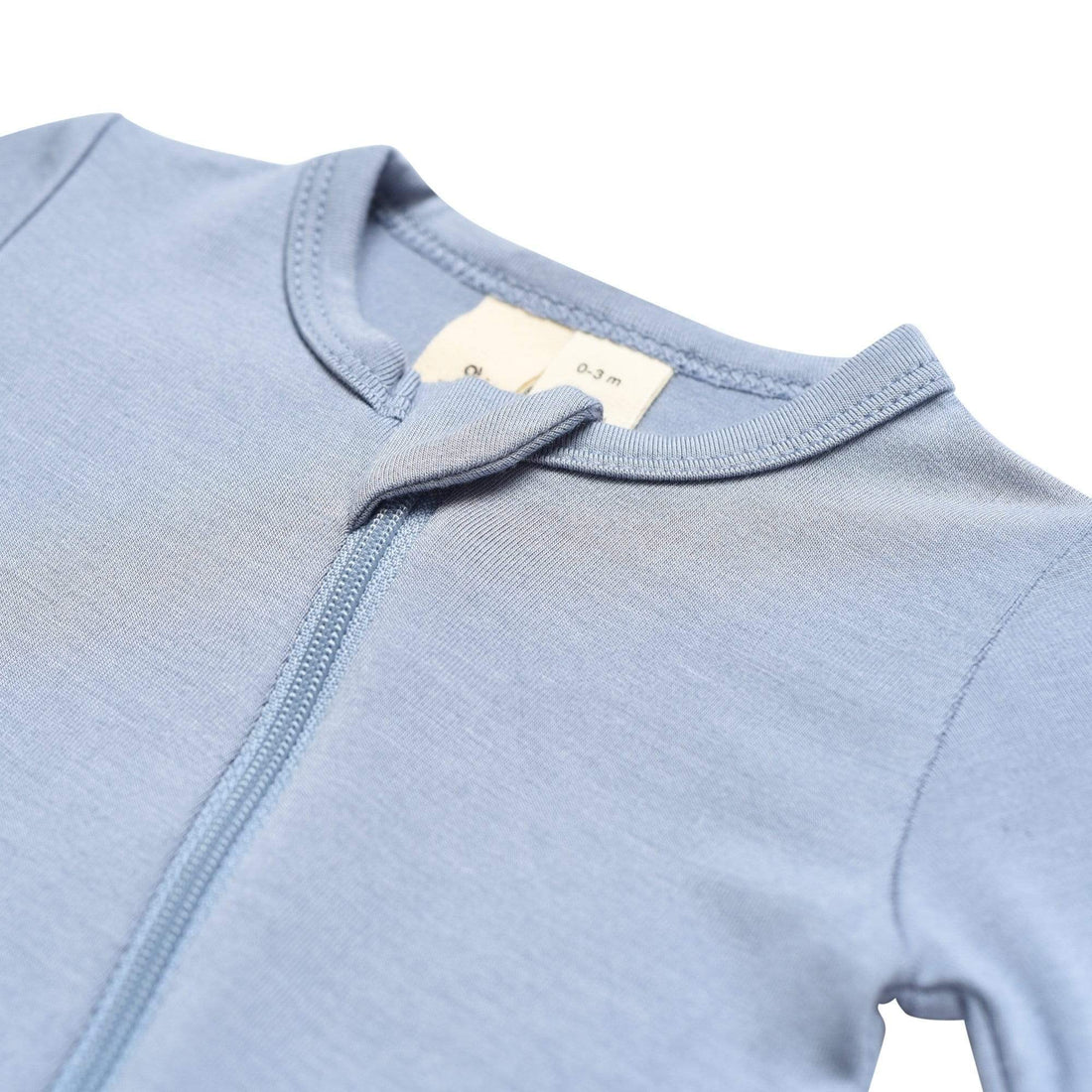 Zippered Romper in Slate | Romper Pajamas | Kyte Baby