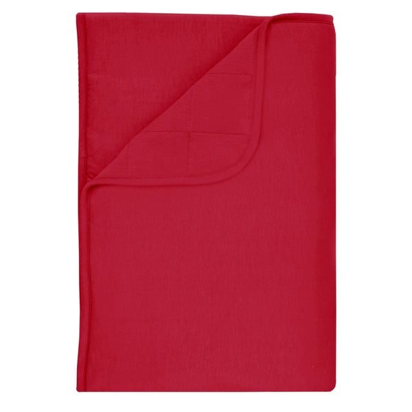 Long Sleeve Pajamas in Cardinal