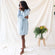 Women’s Lounge Robe in Fog | Bamboo Robe | Kyte Baby